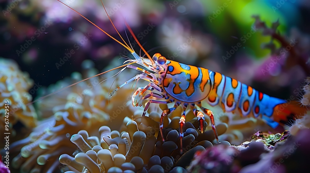 Pistol shrimp and goby fish symbiotic pair, coral reef home: A pistol ...
