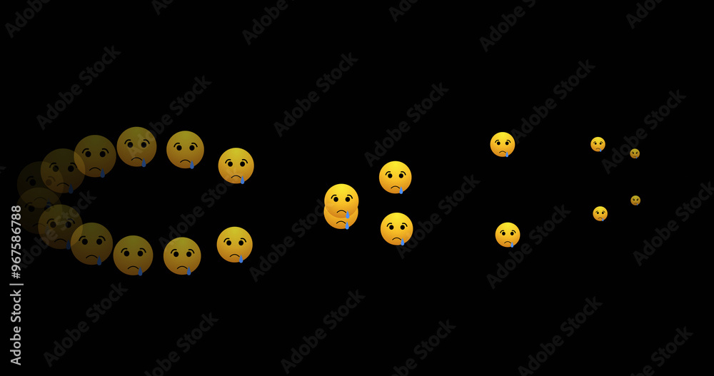 Cool live reactions of Facebook icons and emojis. Social media live ...