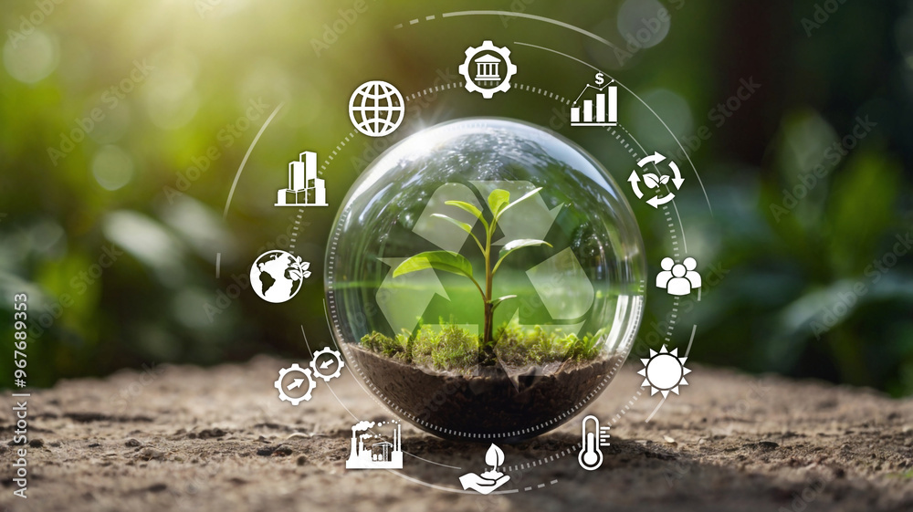 Circular economy concept for future business growth and environmental ...