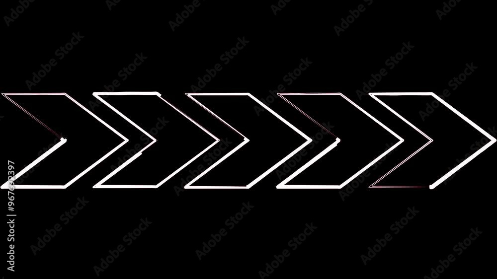 Black arrow animation. Chevron Animation. Arrow loop animation best on ...
