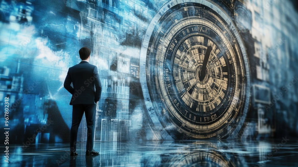 Strategic approaches to business model evolution depicted in a modern ...