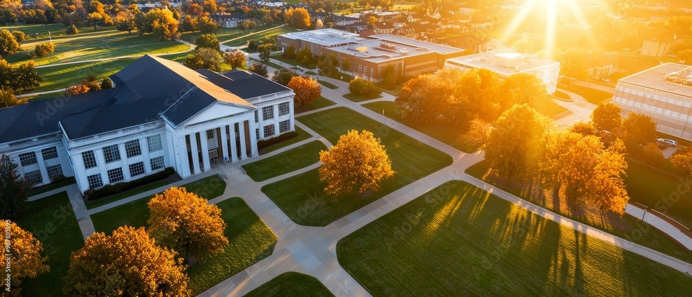 A university campus powered by wind and solar energy, committed to ...