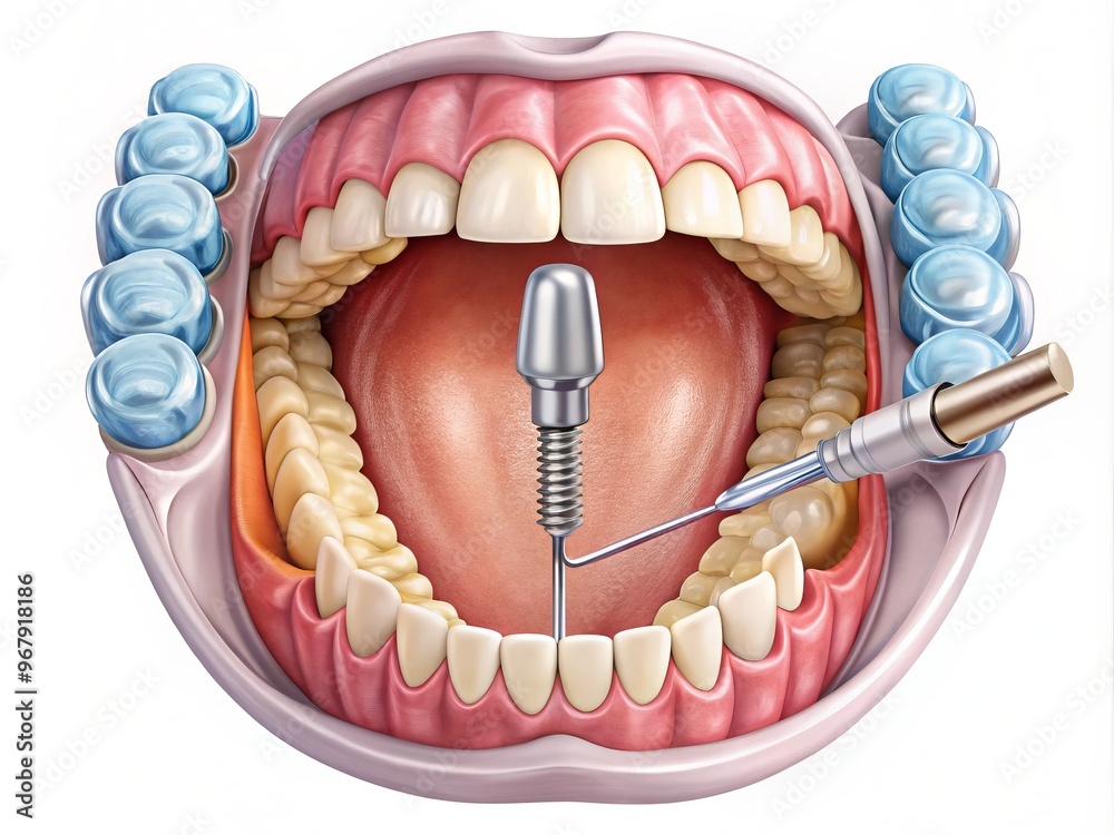 Surgical tongue resection procedures, Technical anatomical renderings ...