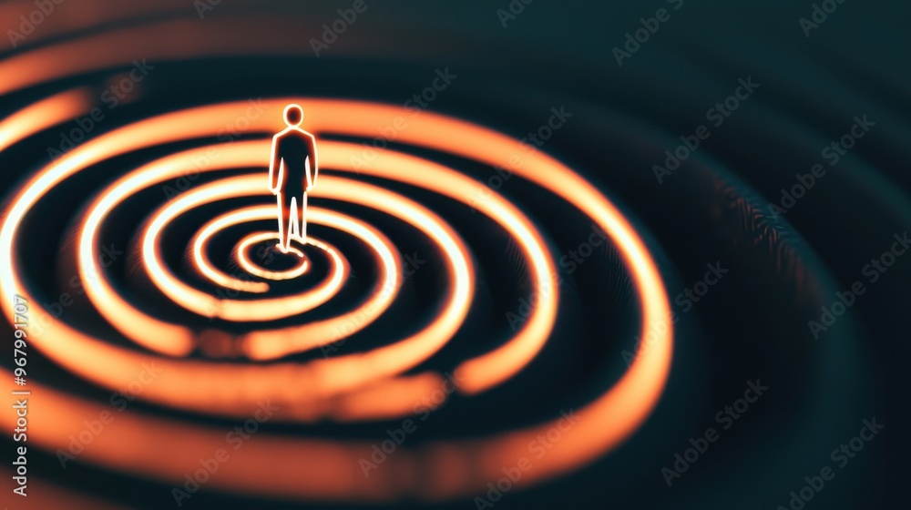 Continuous Improvement: A glowing spiral representing continuous growth ...