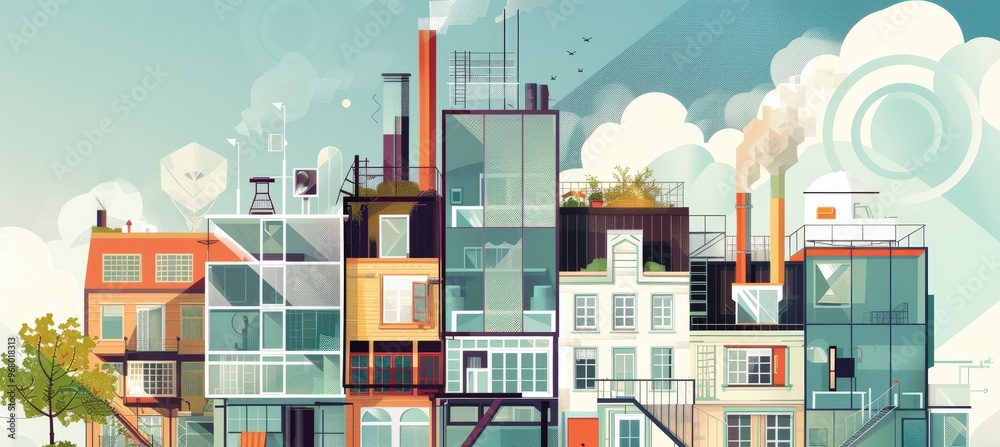 Educational Poster on Energy Efficiency Through Retrofitting Older ...