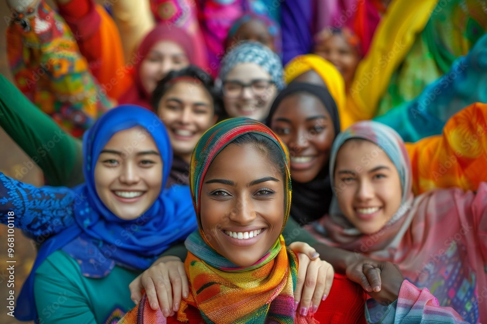 photo of a diverse group of volunteers from different backgrounds ...