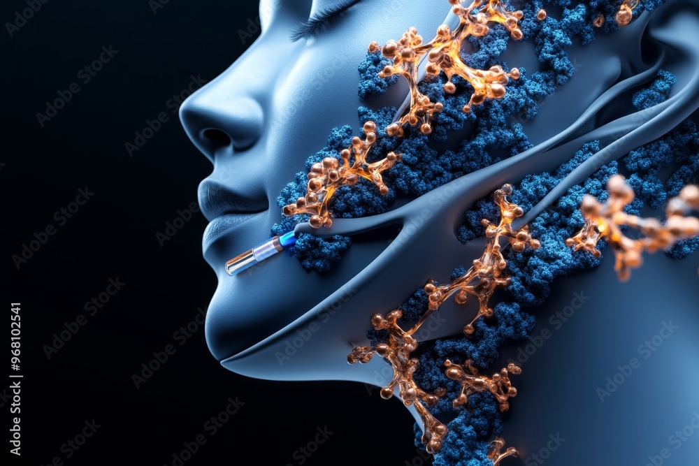 Hyperpigmentation Healing Vision illustrated in an abstract design ...