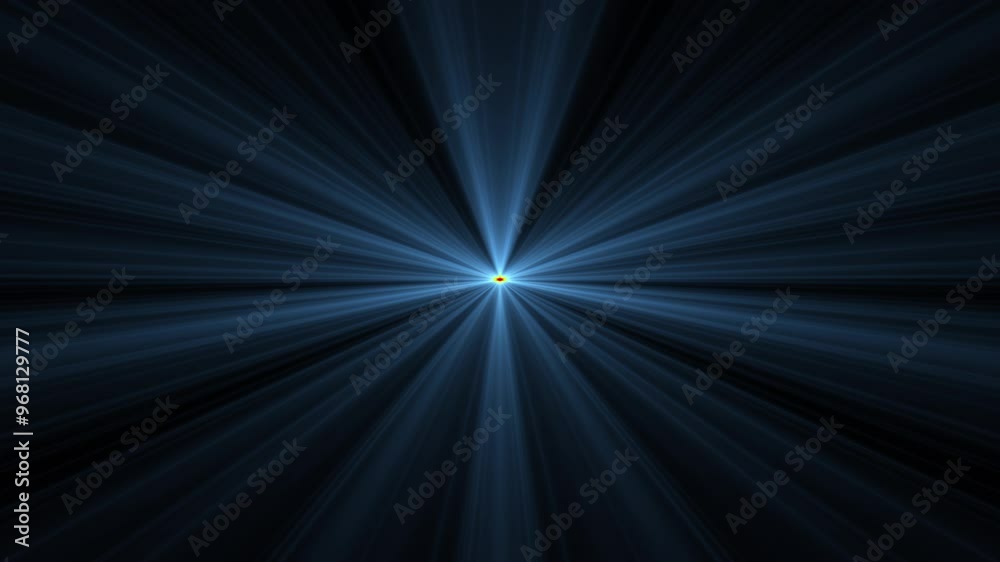 The star changes color as it rotates and flickers, and its rays move in ...