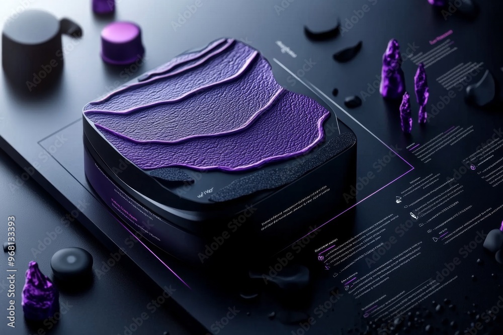 Vitiligo Skin Care Product Design visualized in a sleek infographic ...