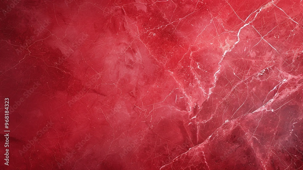 Deep red marble texture with bold veining, perfect for luxurious ...