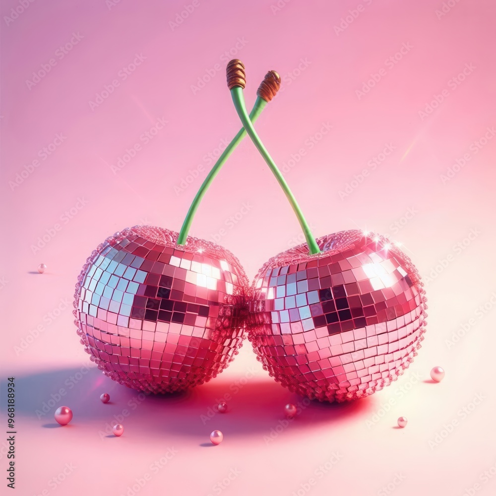 Sparkling disco cherries bring a playful twist to celebration and party ...