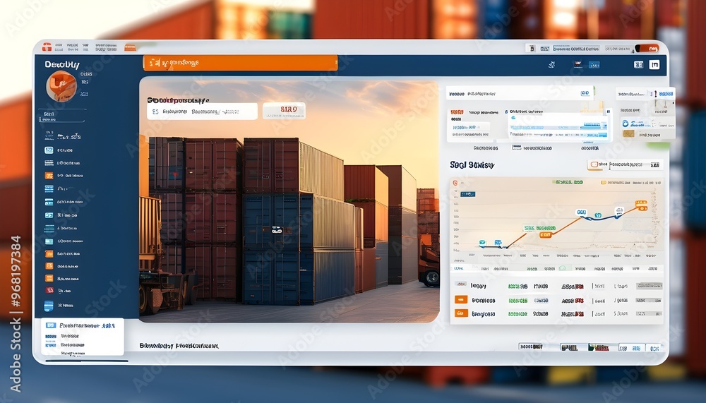 Dynamic delivery tracking interface with real-time order progress ...