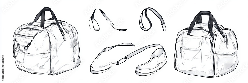 Men's and women's workout bags, sports duffle bags, travel gym bags ...