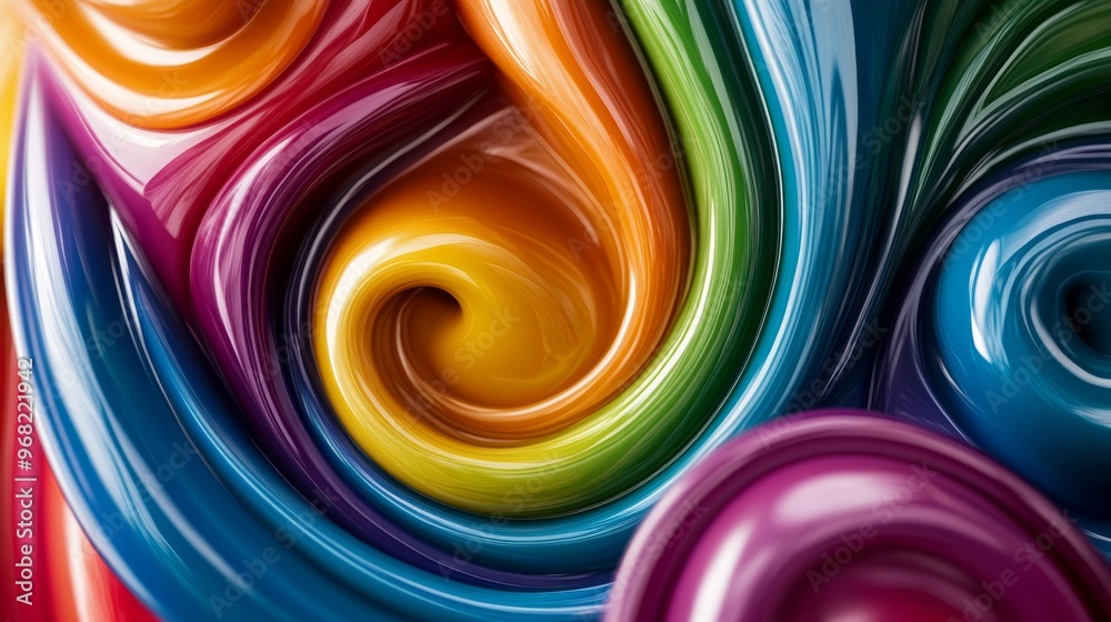 Foto de Unity in diversity symbolized by a collaborative art ...