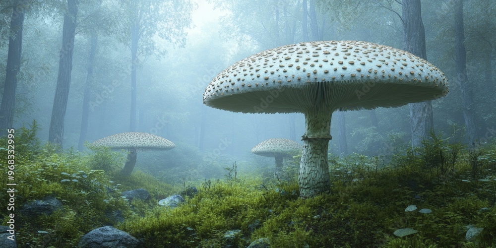 Prototaxites, the enormous fungus, thrived in the dense underbrush of ...