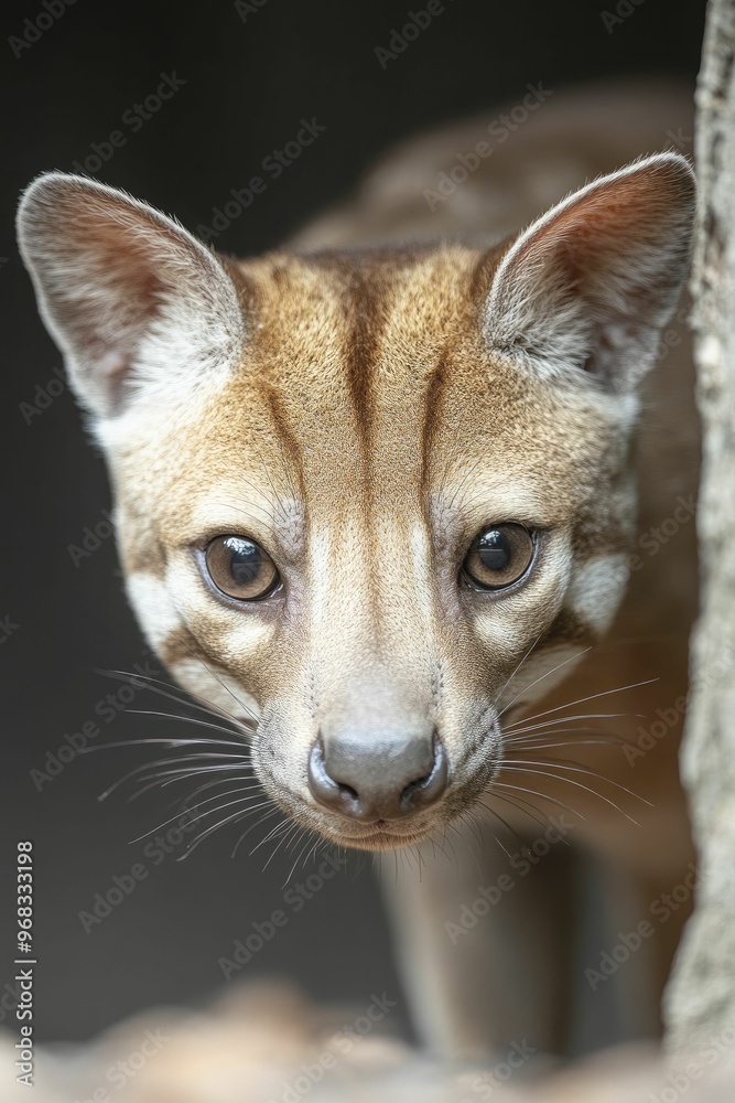 Thylacine Extinct Marsupial Exploring an Ancient Forest Floor Stock ...
