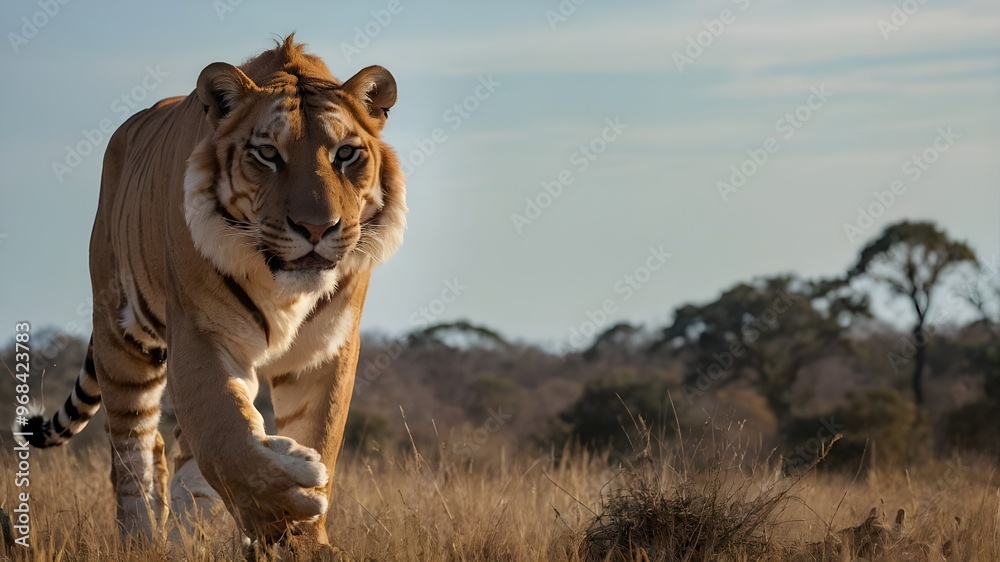 The majestic Royal Bengal Tiger, often referred to as the Indian Tiger ...