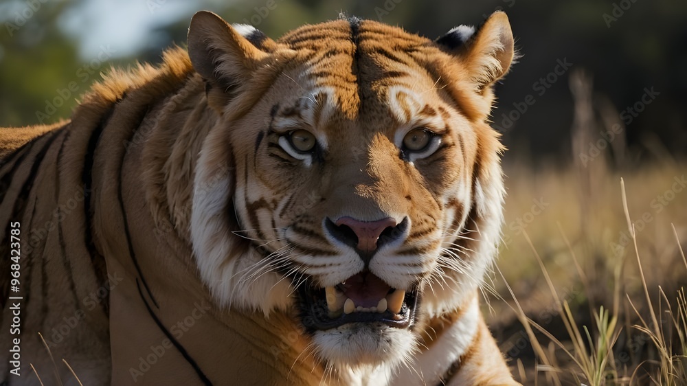 The majestic Royal Bengal Tiger, often referred to as the Indian Tiger ...