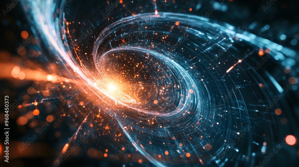 79. An illustration of a particle is trajectory in a magnetic field ...