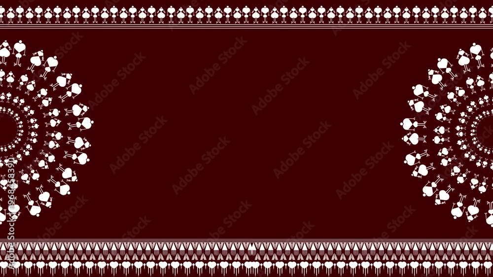 Original name(s): warli painting Harmony Pattern in the Fields A ...