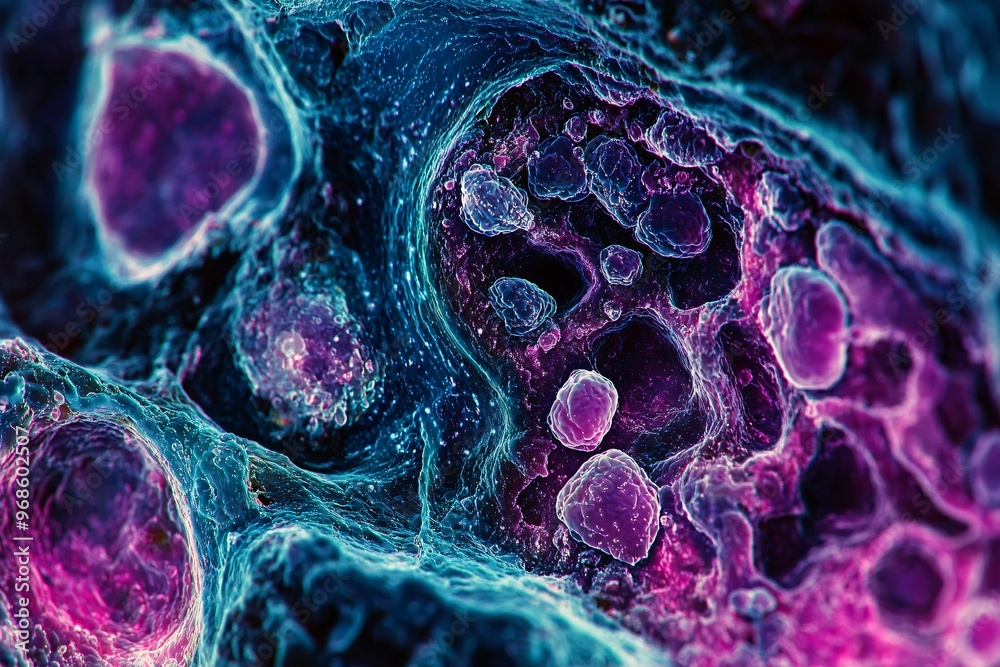 Microscopic images reveal the complex structures of discoplacental ...