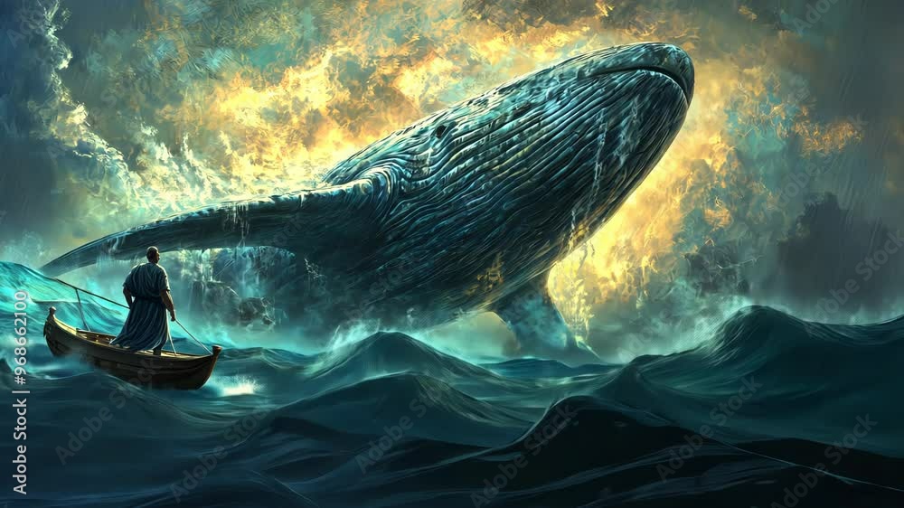 Jonah and the Whale - Book of Jonah in the Old Testament of the Bible ...