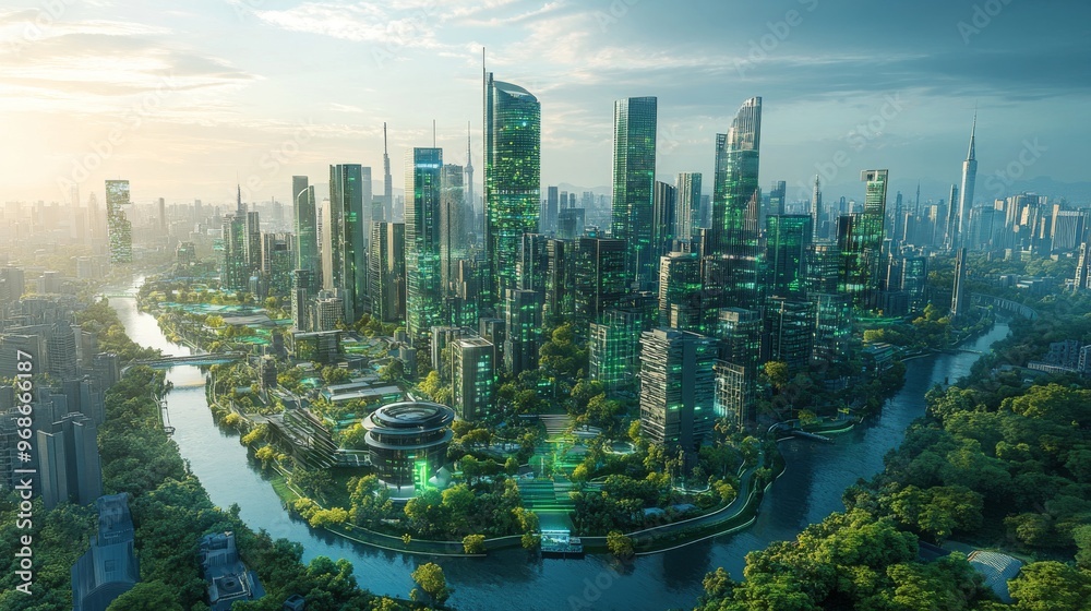 AI-managed urban planning systems optimizing city growth: A futuristic ...