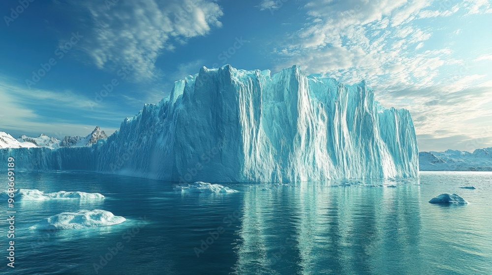 Catastrophic climate change effects with melting ice caps, rising sea ...