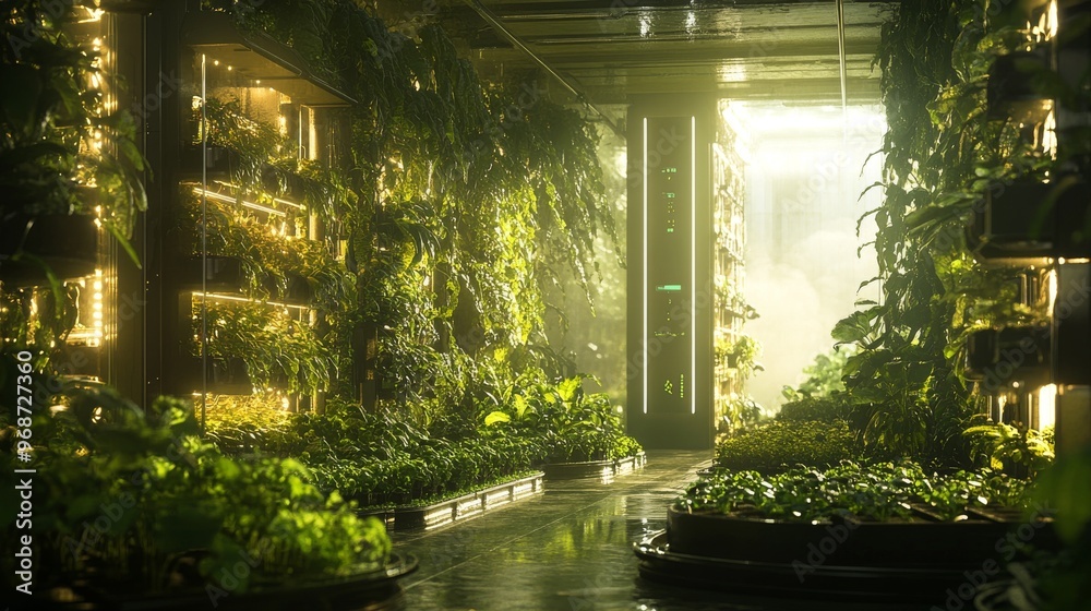 AI-Controlled Urban Farming Systems: An urban farming environment where ...