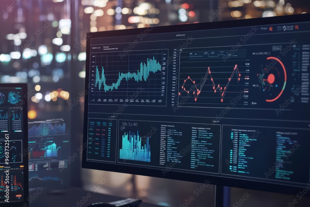 Digital interface with AI-powered analytics for sales performance ...
