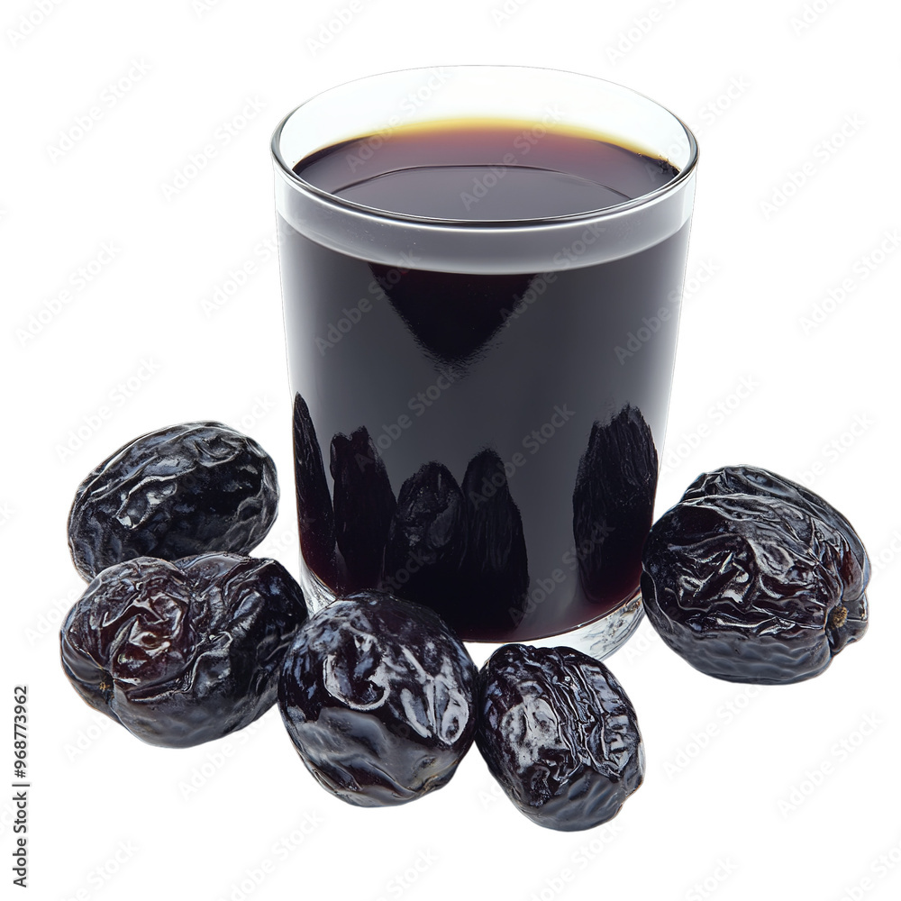 Prune Juice A sweet and slightly tart juice made from prunes ...