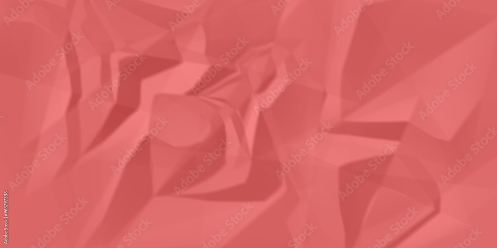 Abstract maroon crumpled paper texture background. white fabric crushed ...