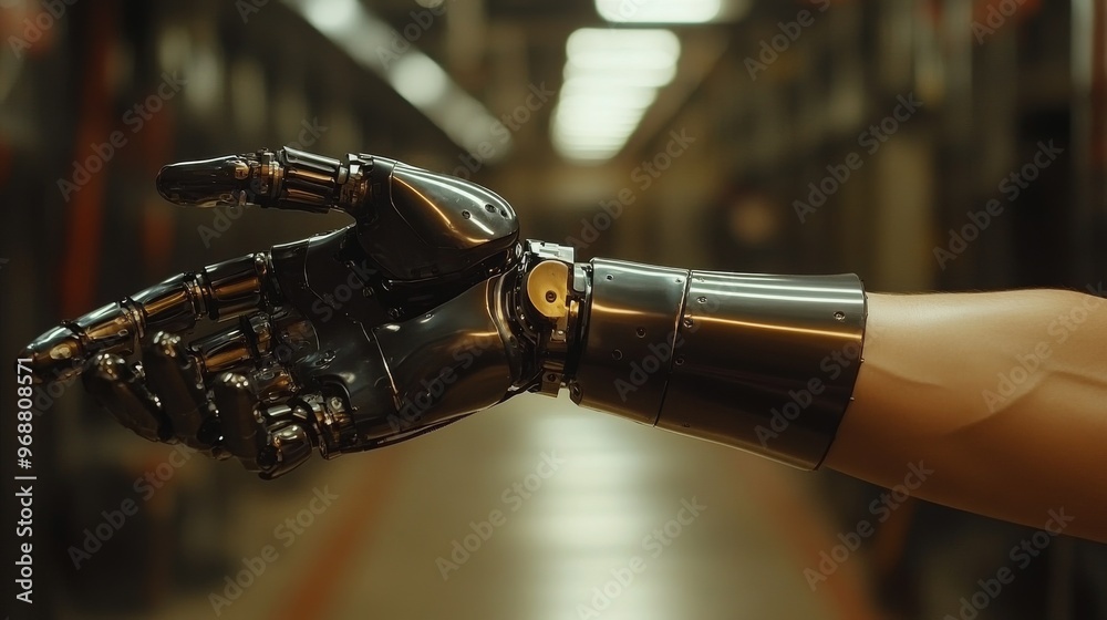 AI-powered prosthetic limbs with enhanced human capabilities: A person ...