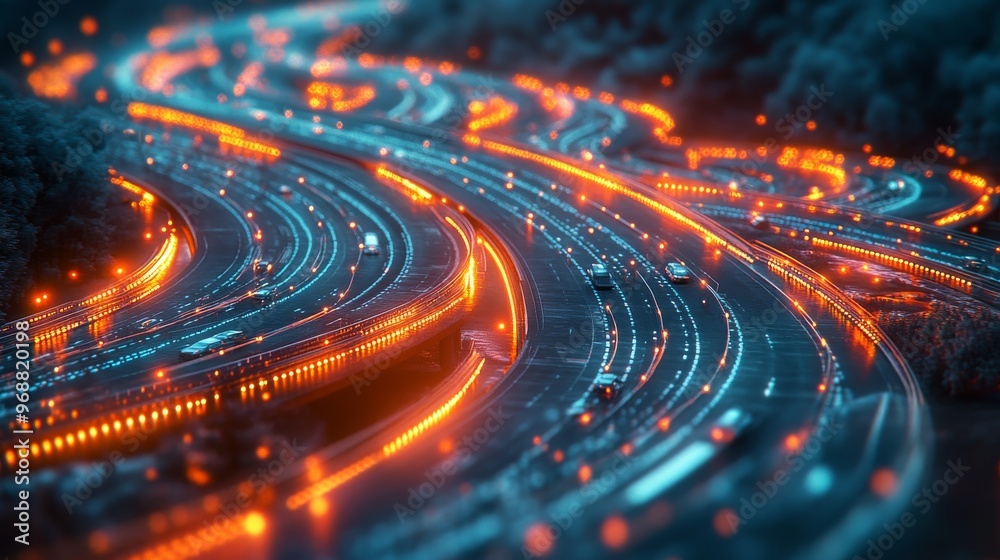 AI-driven smart roads with real-time traffic flow management ...