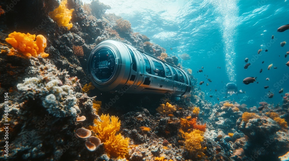 AI-driven underwater research labs studying ocean ecosystems: A high ...