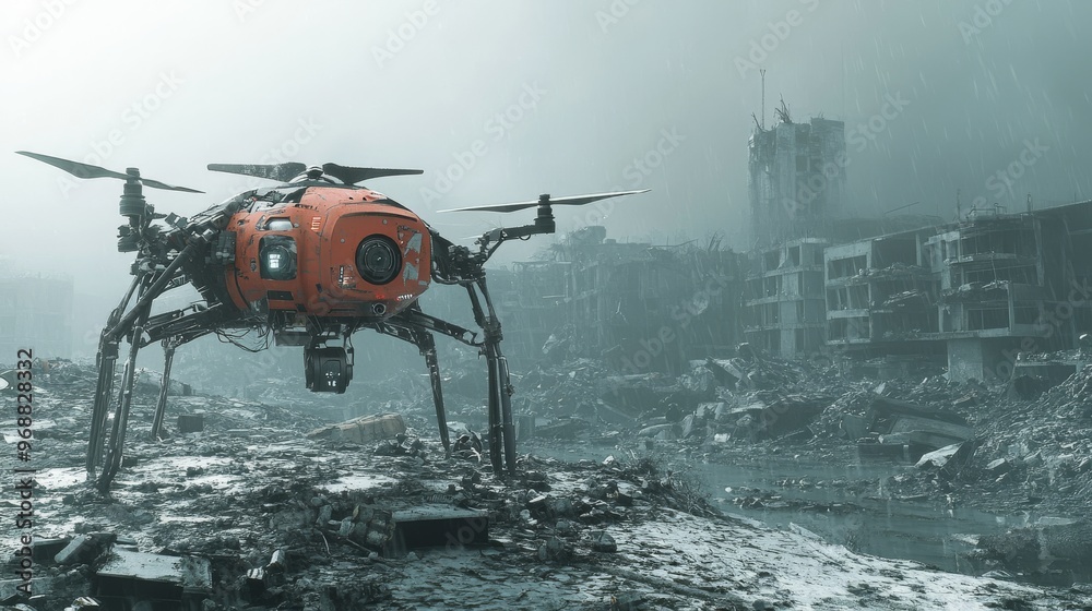 AI-powered search and rescue operations in disaster zones: Drones and robots navigating through ...