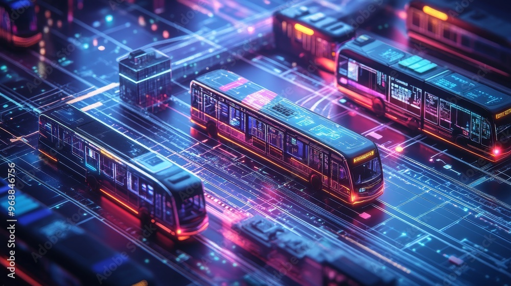 AI-Enhanced Autonomous Public Transportation Networks: A city where AI ...