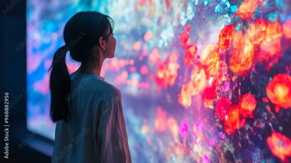 AI-enhanced interactive art exhibits with sensory immersion experiences ...