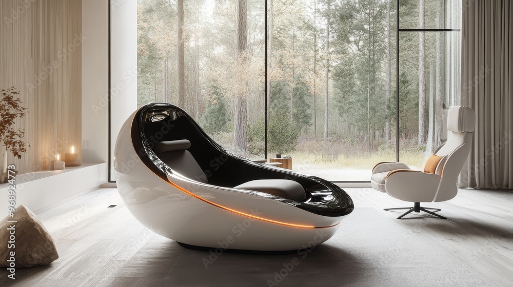 Ai Enhanced Smart Furniture Adapting To User Posture In Real Time Futuristic Furniture That