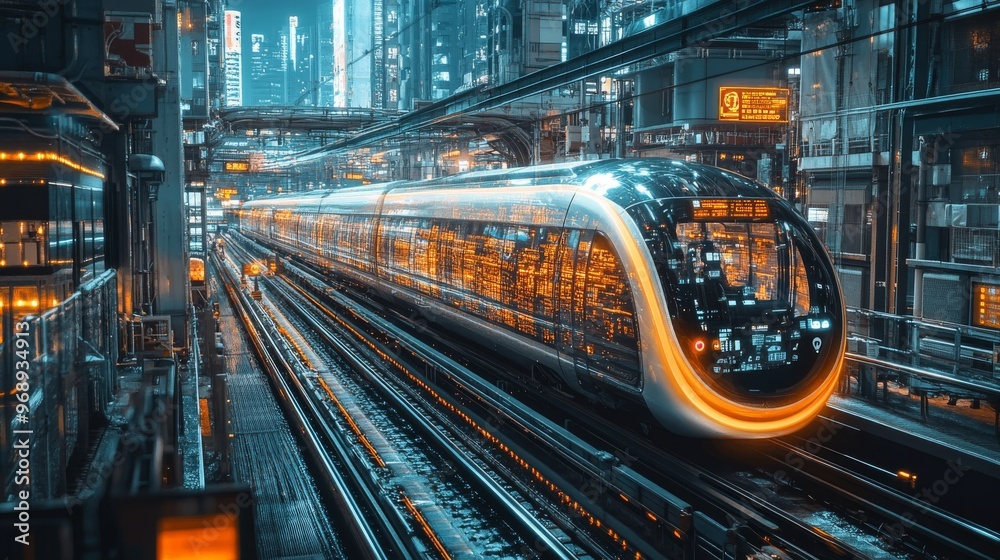 AI-enhanced smart public transportation hubs optimizing commuter flow ...