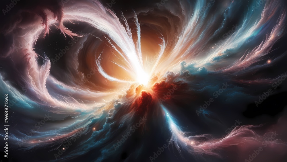 Bing Bang - early stages of the solar system's formation, where ...