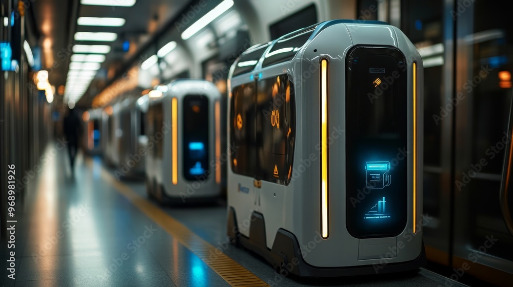 Autonomous AI-driven sanitation robots disinfecting public ...