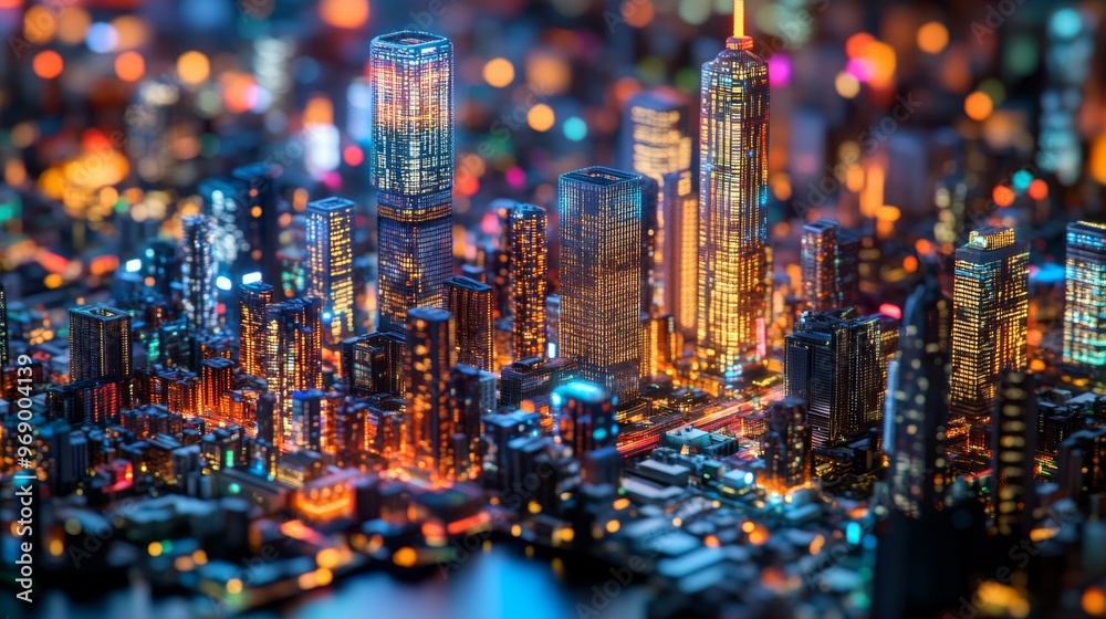 Futuristic AI-powered holographic city models for urban planning: City ... Futuristic AI-powered holographic city models for urban planning: City ...
