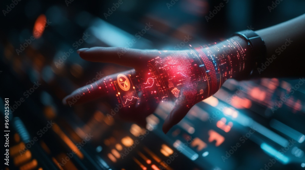 Futuristic AI-powered real-time language translation devices: A person ...