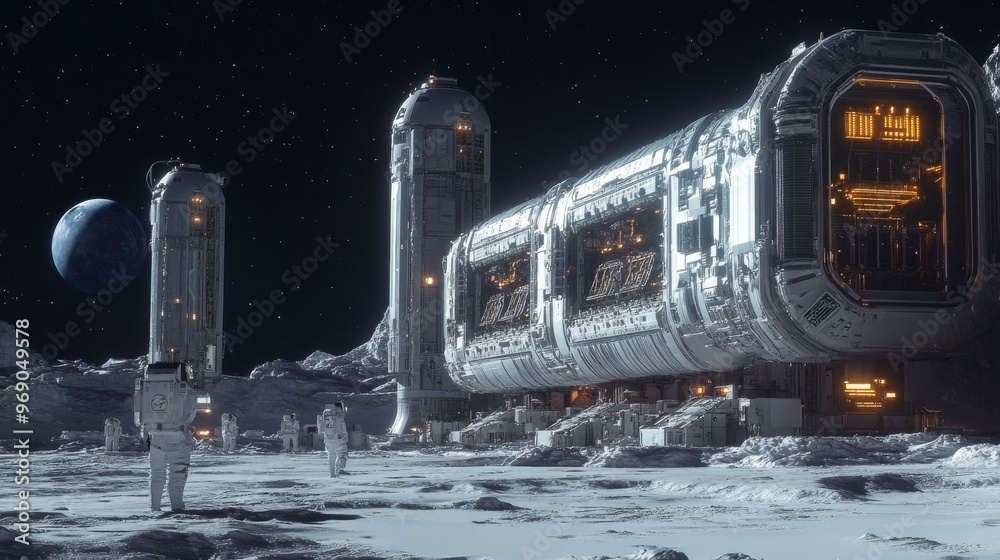 Autonomous AI-powered 3D printing systems constructing space habitats: AI-guided 3D printers ...