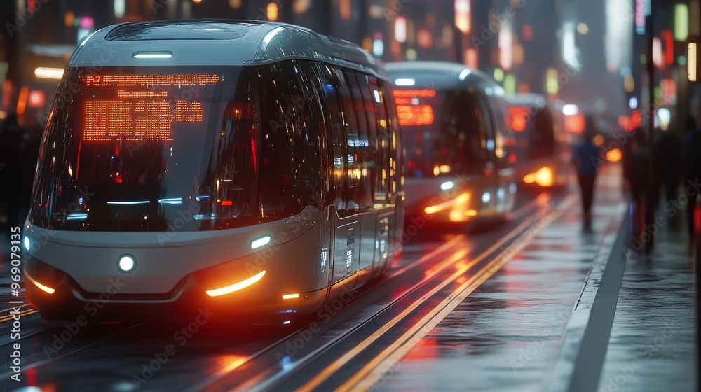 Autonomous AI-powered public transport with live traffic adaptability ...