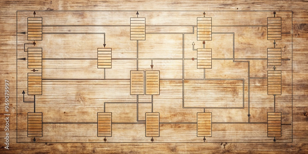 A beautifully designed ancestral chart with elegant typography and ...