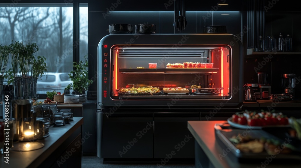 Autonomous AI-powered restaurant kitchens preparing food with no human ...