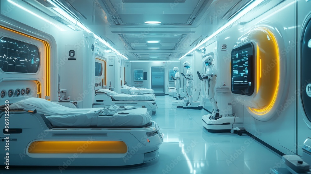 Futuristic fully autonomous hospitals run by robots and AI: A hospital ... Futuristic fully autonomous hospitals run by robots and AI: A hospital ...