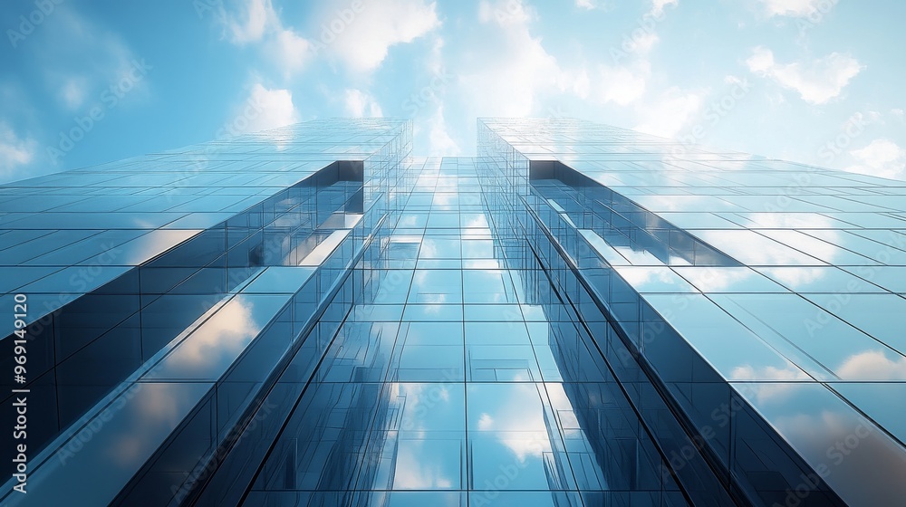 Futuristic AI-controlled building facades that adjust for sunlight and ...